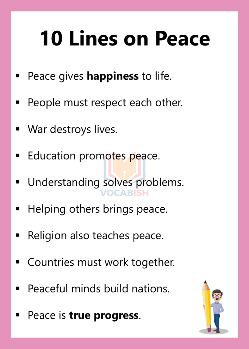 10 Lines Essay about 30 Topics in English | PDF | Vocabish