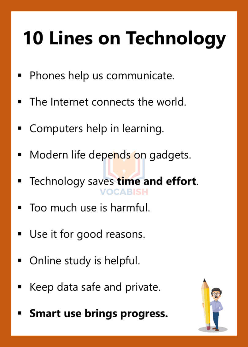 10 Lines Essay about 30 Topics in English | PDF | Vocabish